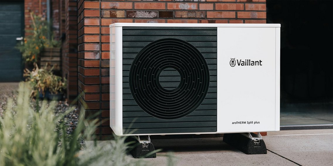 Effiziente Luft/Wasser-Wärmepumpe von Vaillant